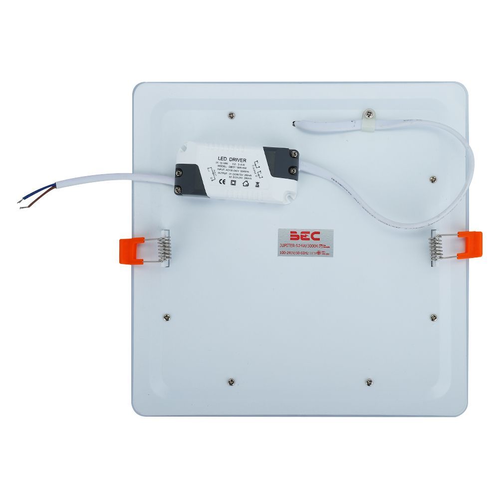 ((Hot)) ดาวน์ไลท์ LED BEC JUPITER-S 24 วัตต์ 3000K อลูมิเนียม/พลาสติก 9 ...