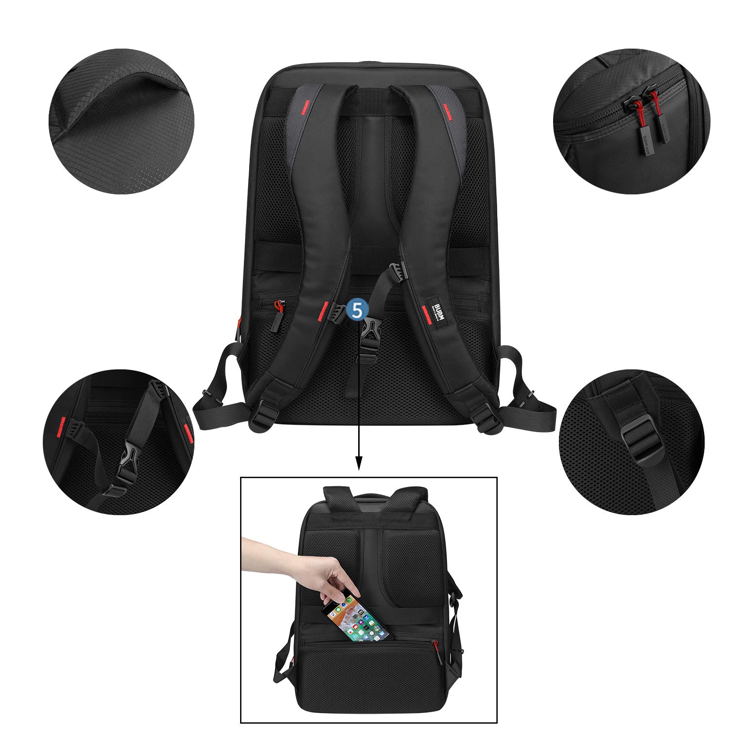 BUBM กระเป๋าสะพายหลังใส่เครื่อง PS5 (เป้ ps5)(กระเป๋าเป้ Ps5)(กระเป๋า ...