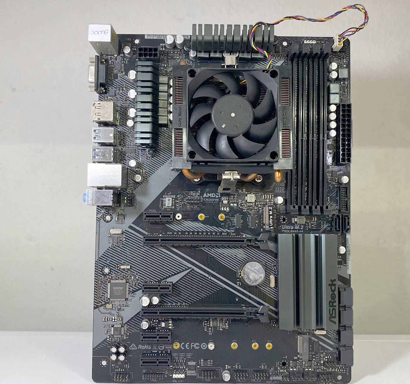 ชุดเซ็ต CPU AMD Athlon 3000G พร้อม MB (AM4) ASROCK B450 PRO4 R2.0 ...