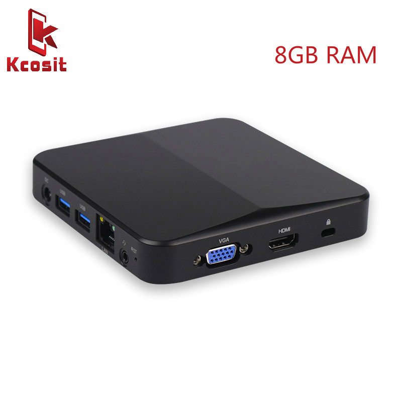 All in One Mini PC Desktop Computers Windows 10 Intel J4115 8GB RAM ...