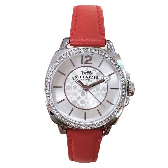 MeBrandOutlet #COACH #Boyfriend Small Rubber Strap Watch #14502094 ...