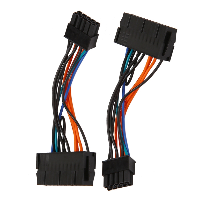 24-Pin Female to 10-Pin Male Adapter Power Supply Cable Cord for Lenovo ...