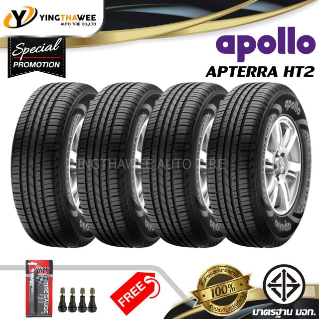 APOLLO ยางรถยนต์ 245/65R17 รุ่น APTERRA HT2 4 เส้น แถมจุ๊บลมยางแกน ...