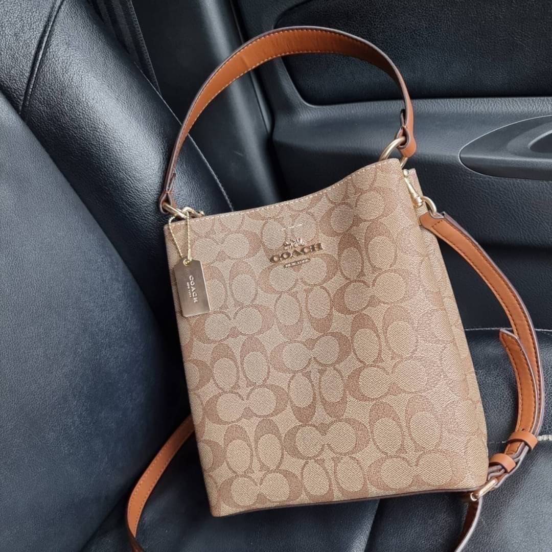 (แท้ ????%‼ Factory) COACH 2312 SMALL TOWN BUCKET BAG IN SIGNATURE ...