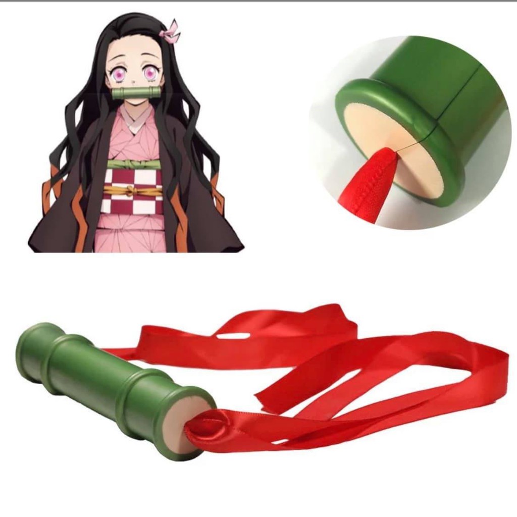 cosplay พร้อมส่งทันทีไม้ไผ่เนซึโกะ ดาบพิฆาตอสูร Nezuko Bamboo Demon ...