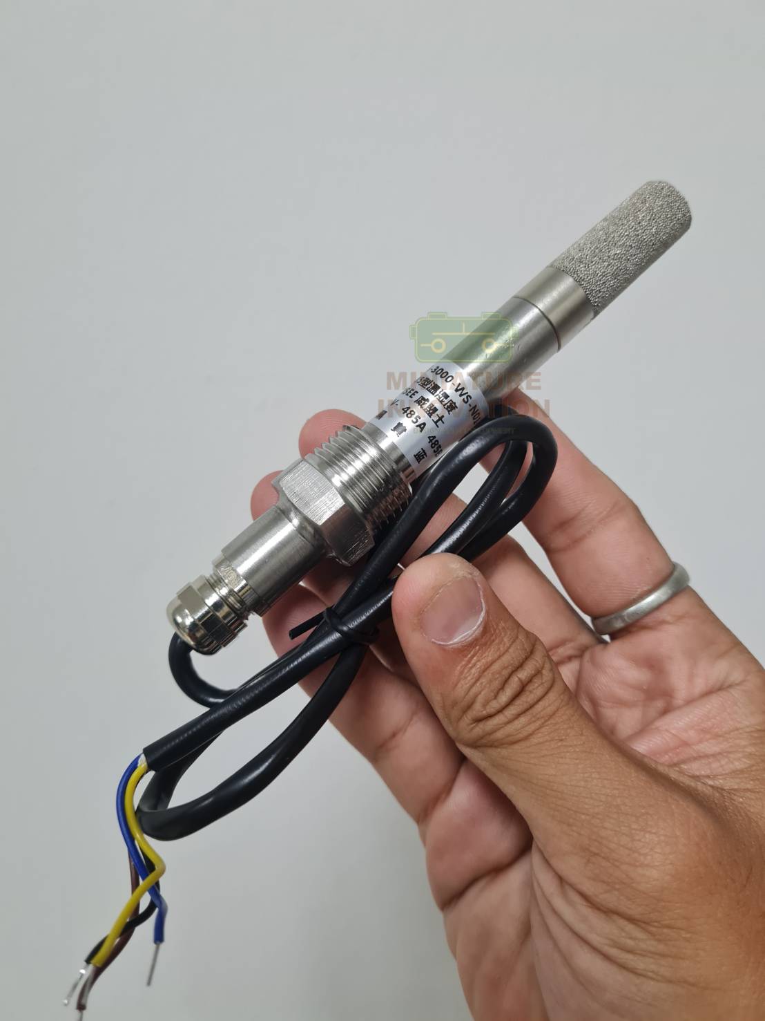 เซนเซอร์อุณหภูมิ ความชื้น Modbus RTU Temperature and humidity sensor ...