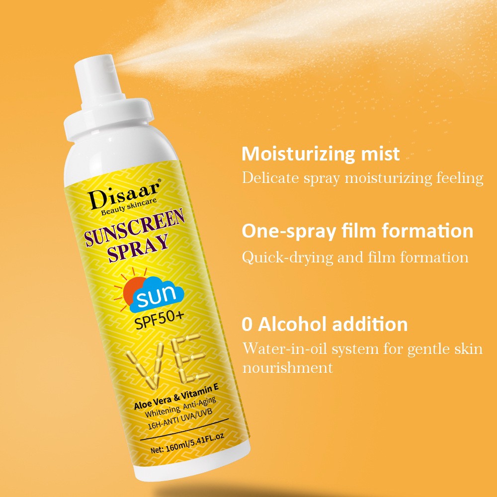 ครีมกันแดด SPF 50 Disaar Vitamin E Spray ให้ความชุ่มชื้นแก่ผิว UV ...