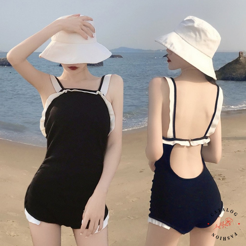 Guy Laroche Swimwear ชุดว่ายน้ำ กีลาโรช วันพีซ กระโปรง Gsl0550c