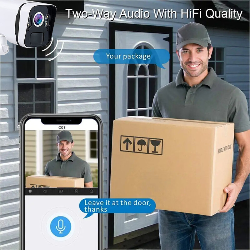 Wistino Solar Wifi Kit 4ch Wireless HD 4MP Motion Detection IP Camera ...