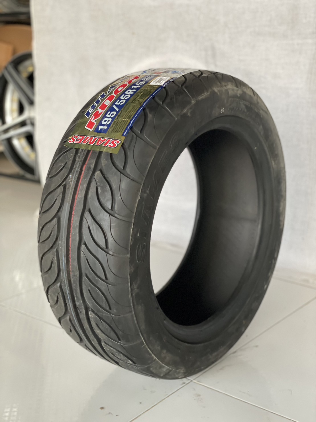 19550R15 19555R15 ยางรถเก๋ง ยี่ห้อ SIAMES รุ่น RD08 (ล็อตผลิตปี22) (ราคาต่อ1เส้น) ยางใหม่คุณภาพ ...