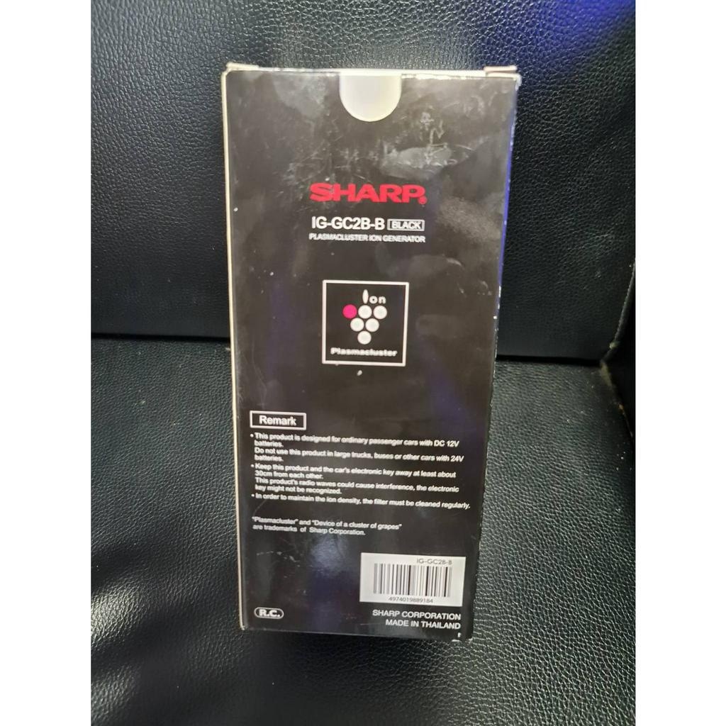 SHARP เครื่องฟอกอากาศในรถยนต์ IG-GC2B-B 3.6 ตร.ม. สีดำ - 4eGxH6C2 - ThaiPick