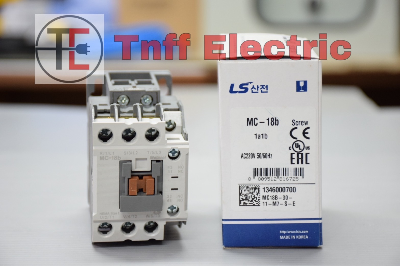 LS MC-18b 1a1b 220VAC (Metasol) Magnetic Contactor แมกเนติกคอนแทคเตอร์ ...