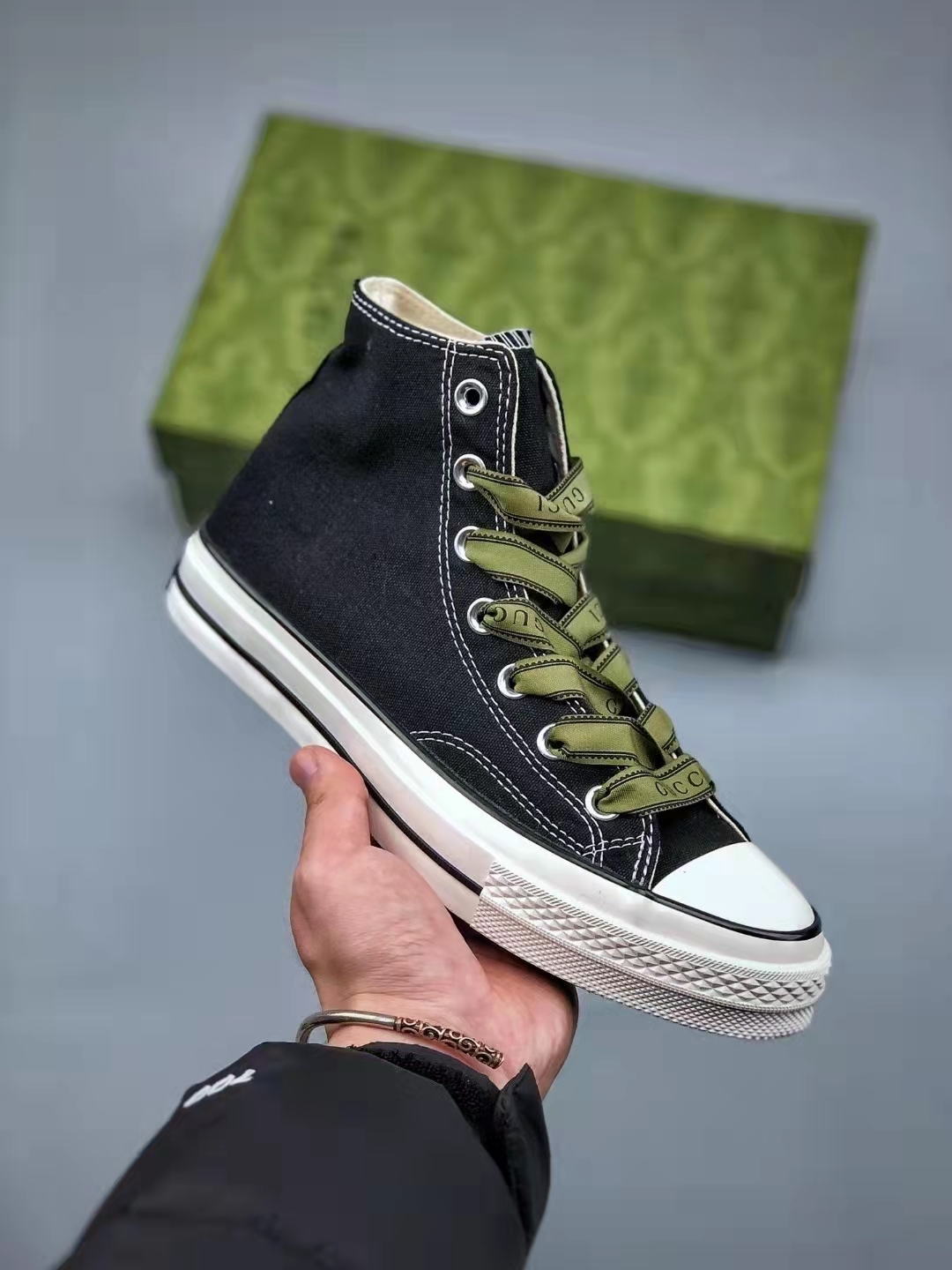 รองเท้าผ้าใบ GUCCI&CONVERSE 1970S joint model classic matching and ...