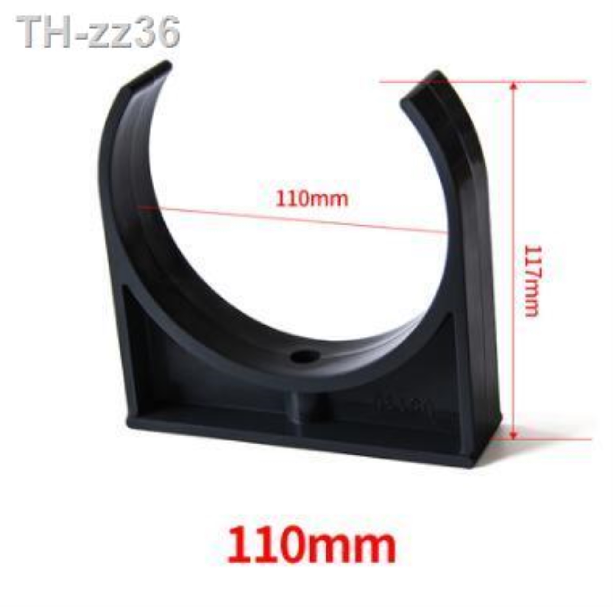 ☄☃ 2 20pcs I.D. 20 110mm PVC Pipe Clamp Connector Garden Irrigation ...