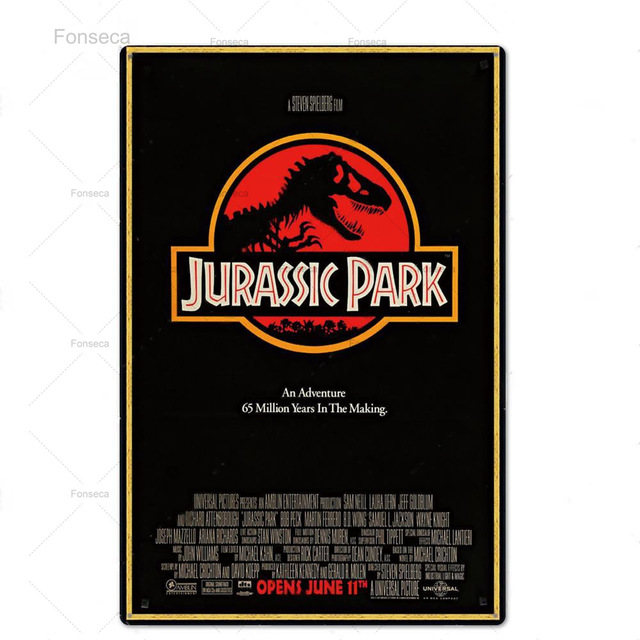Classic Movie Metal Sign Metal Poster Tin Sign Plaque Metal Vintage ...