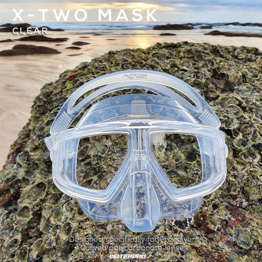หน้ากากดำน้ำ - WATER PRO รุ่น X-TWO MASK - แบบ LOW VOLUME - UNG1SdEV ...