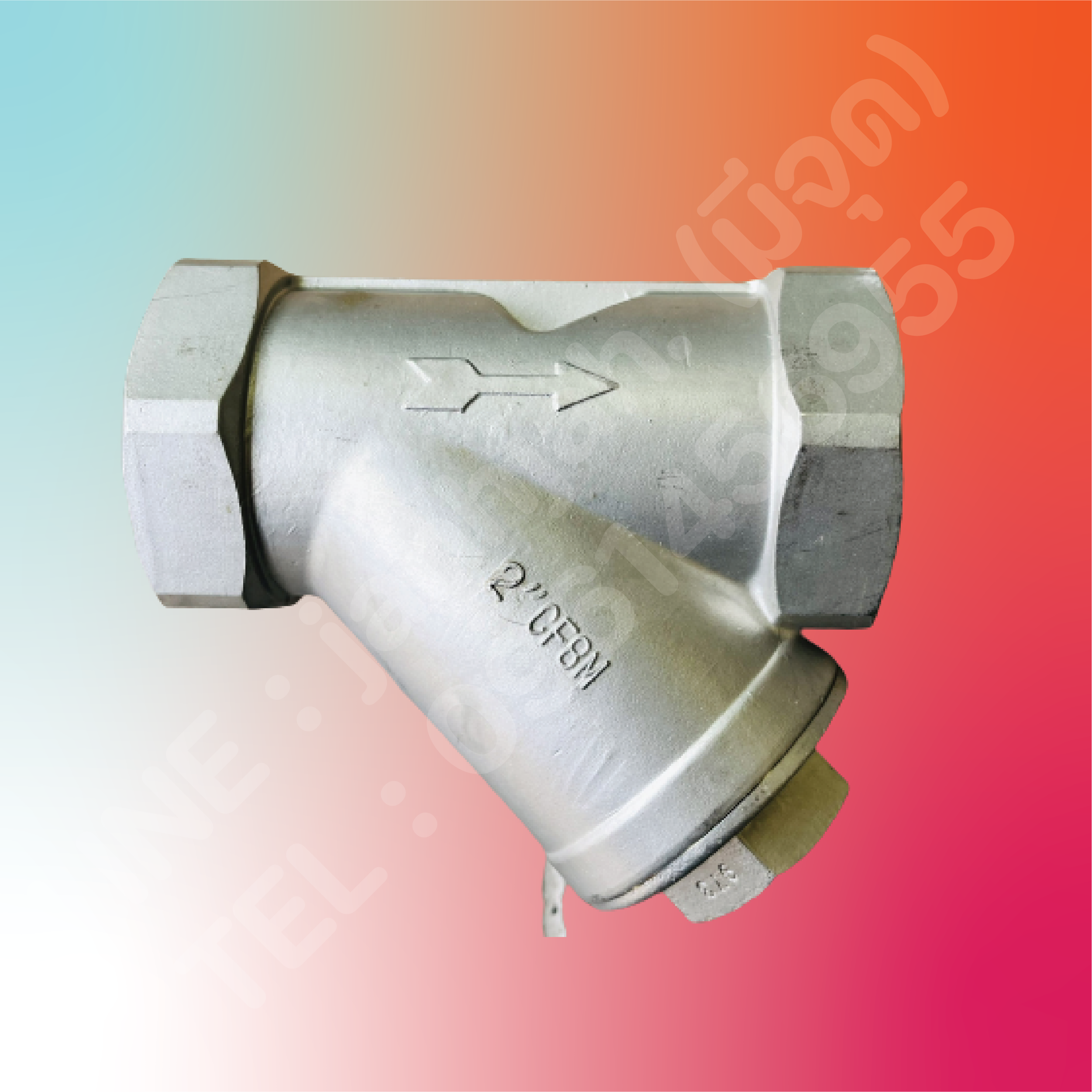 Y-SPRING Piston Check Valve SS316 Screwed End วายสปริง เชควาล์ว ...