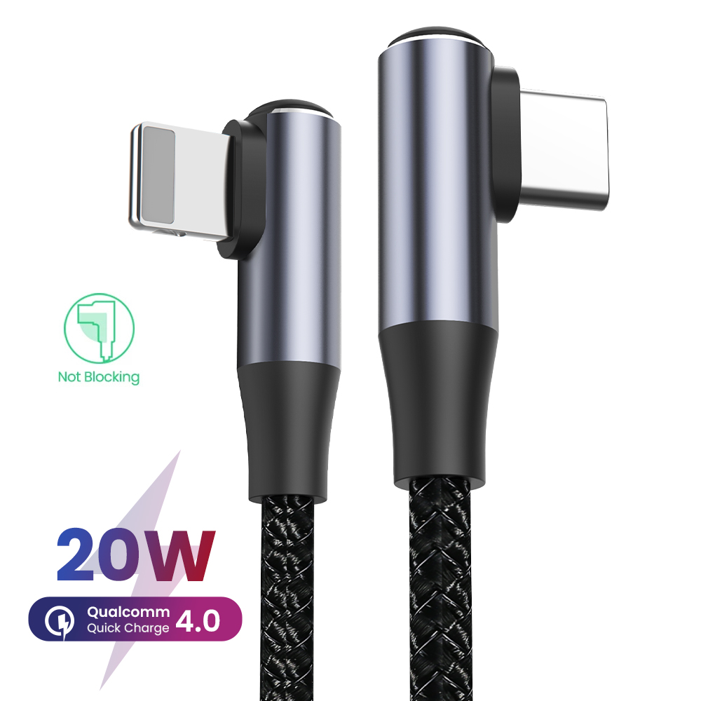 20W PD USB Cable For iPhone 12 Mini 12 11 Pro Max New SE XR XS 3A Fast ...