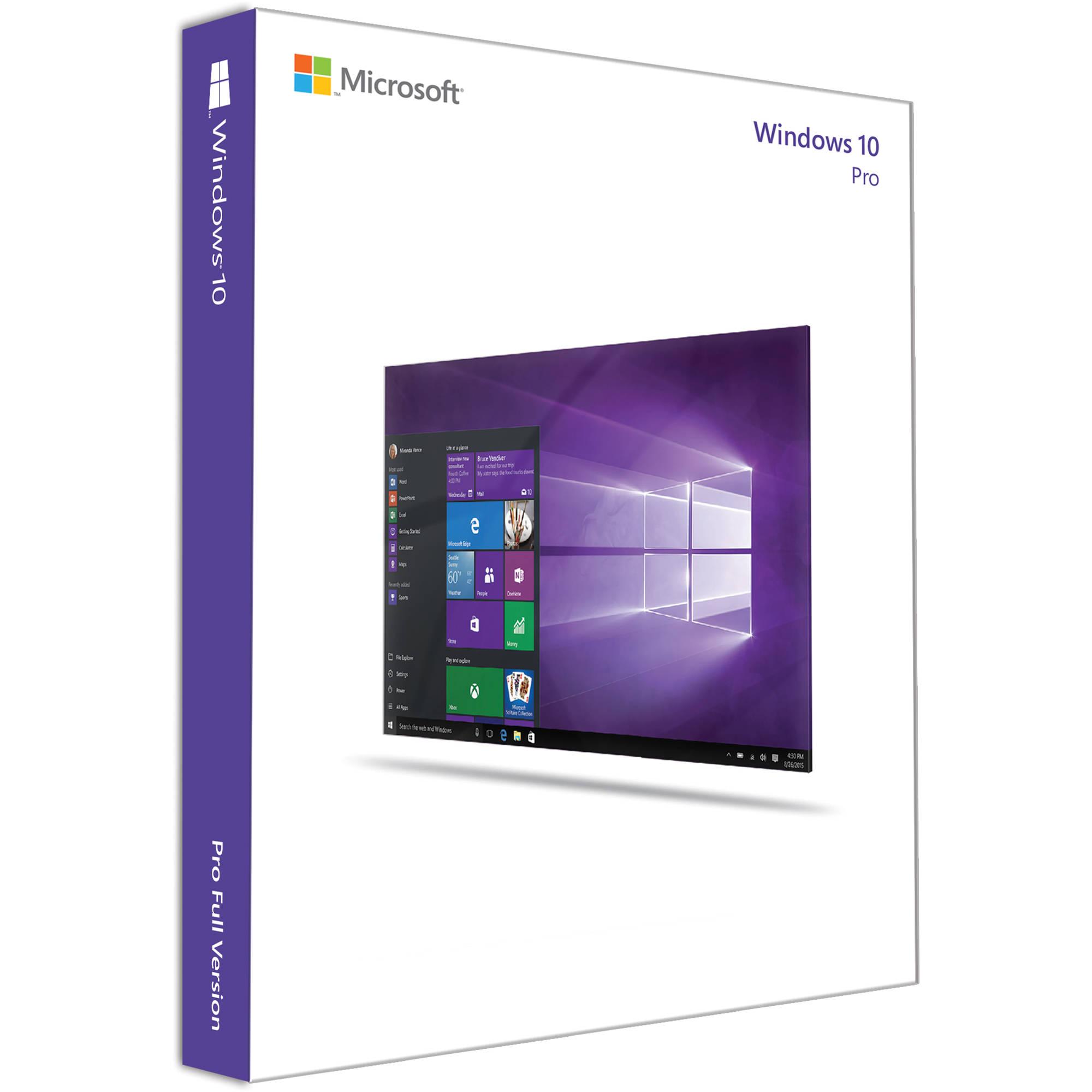 (สติ๊กเกอร์แท้ติดเครื่อง + วินโด้10โปร + ของแท้ 100%) Windows 10 Pro ...
