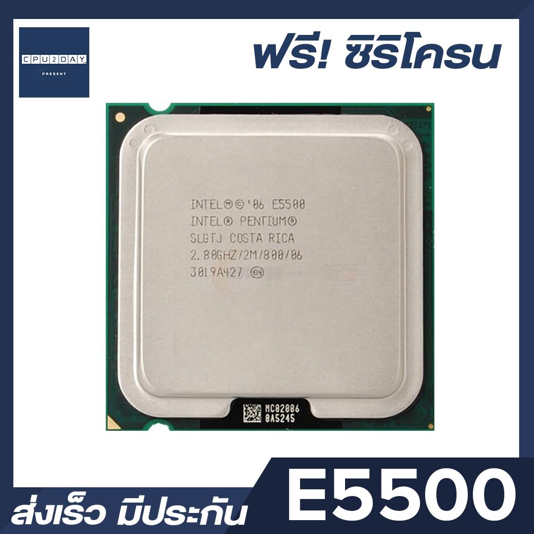 INTEL E5500 มือ สอง ราคา ถูก ซีพียู CPU 775 Dual Core E5500 พร้อมส่ง ...