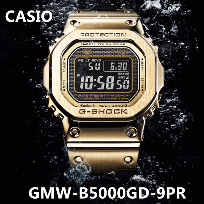 Casio Full Metal (ประกันCMG)G- รุ่นSHOCK GMW-B5000GD-9DR - uf 12 - ThaiPick