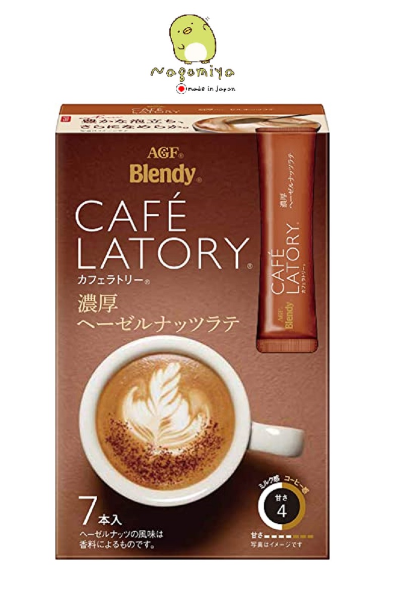 AGF Blendy CAFE LATORY Stick Coffee รส Hazelnut latte EXP:11/23 - Nagomi-ya なごみやへようこそ ☕ - ThaiPick