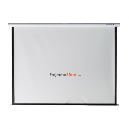 Vertex Projector Wall Screen 150 นิ้ว 4:3 จอโปรเจคเตอร์ รุ่น แขวนมือดึง ...