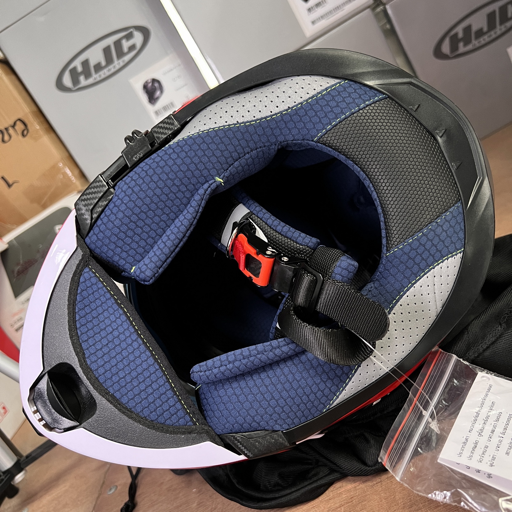 DADDY SCORPION ADVENTURE BLACK RED WHITE [ 2700 ] - Helmets shop - ThaiPick