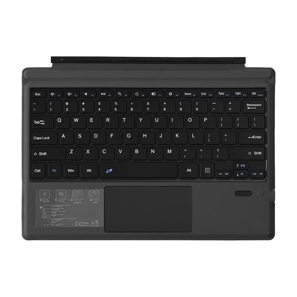 Bluetooth-compatible 3.0 Rechargeable Tablet Keyboard for Microsoft ...