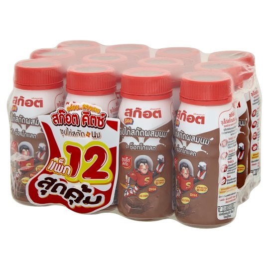 Scotch Kitz Essence of Chicken with Chocolate Flavored Milk สก๊อต คิตซ์ ...