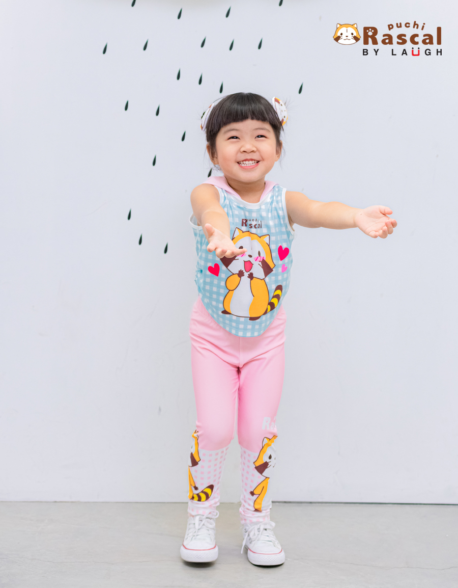 CHALOM HS LA 017 RAHS LA 018 RA ชุด Set เสื้อกางเกง Puchi Rascal - CHALOM - ThaiPick