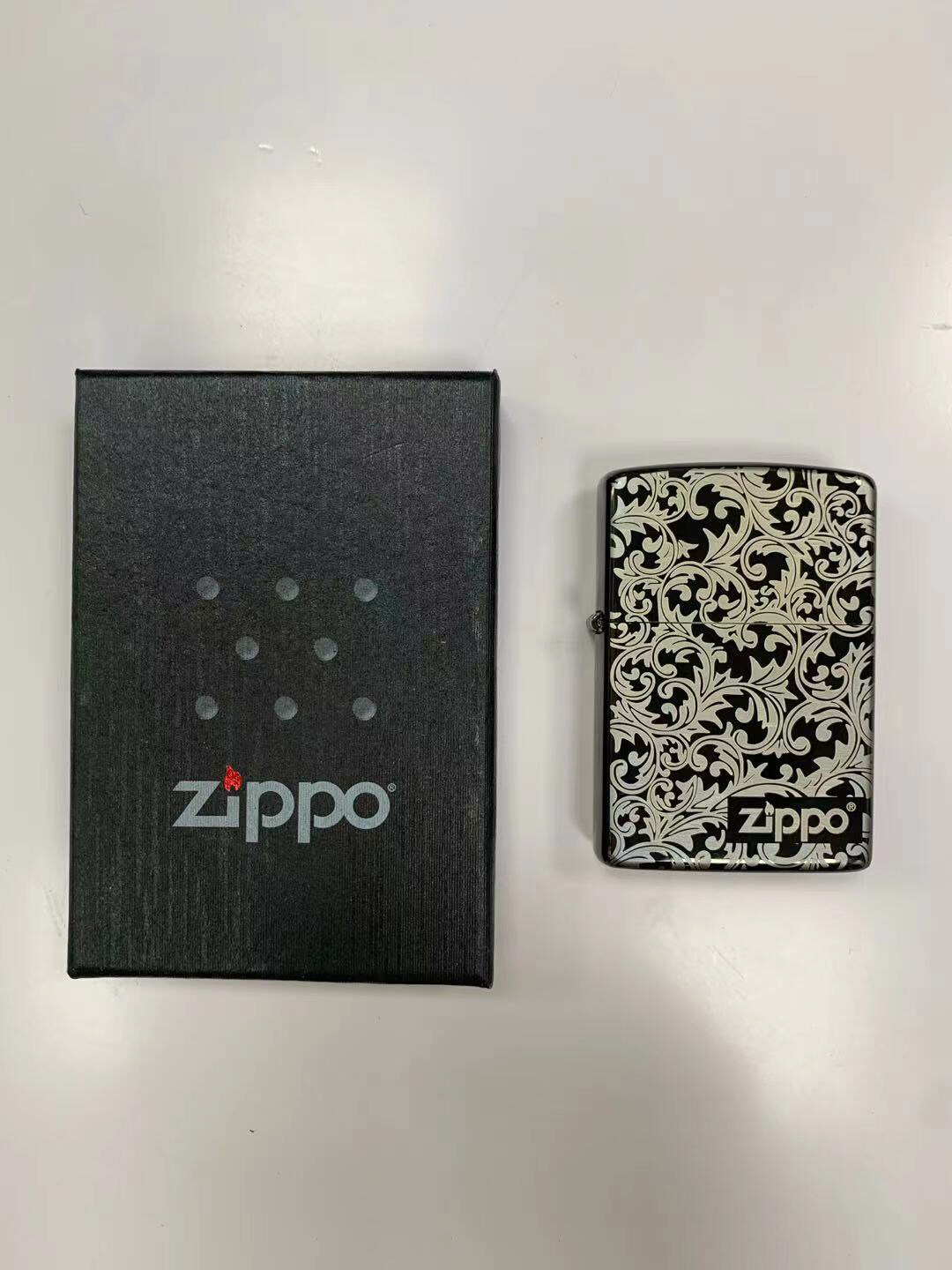 Original lighter 0027Black ice Tang Cao ของแท้ไฟแช็ก Made in USA ...