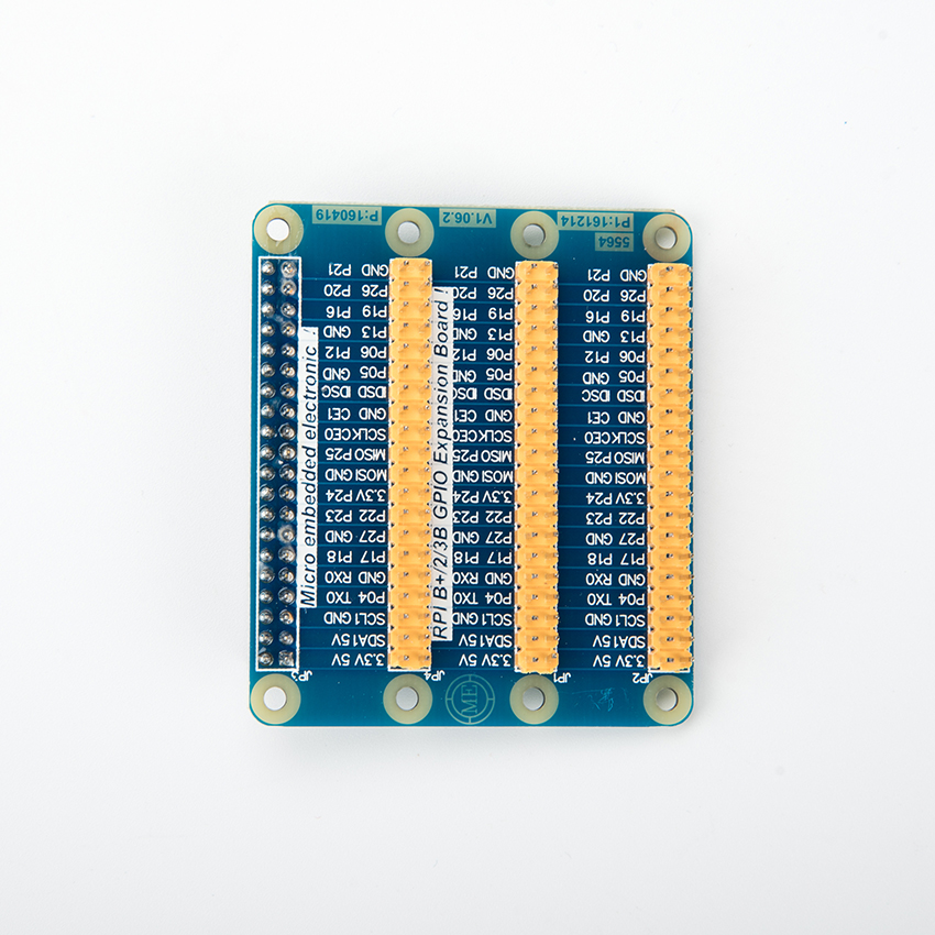 Raspberry Pi 4 Model B GPIO Extension Board 3 x 40 Pin GPIO Adapter ...