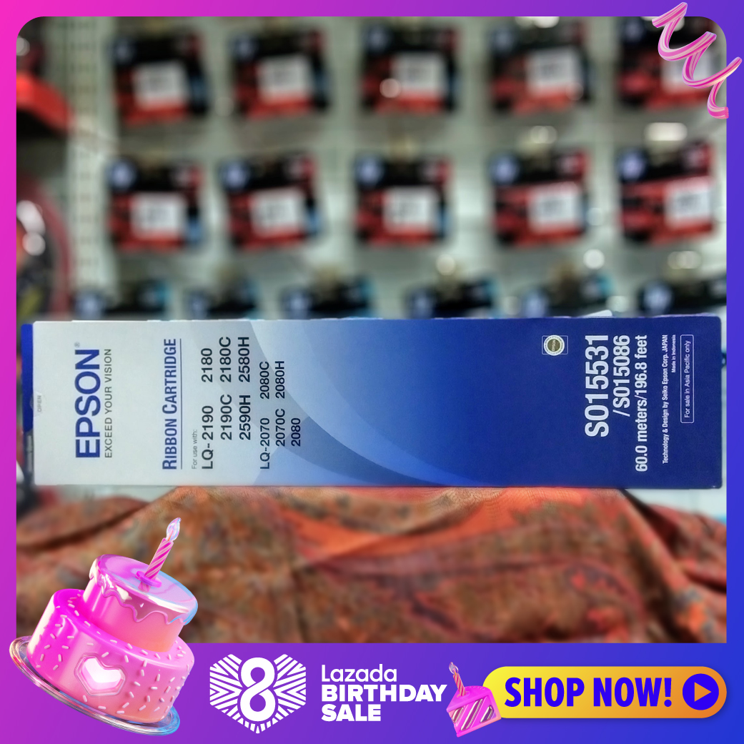 ผ้าหมึก EPSON LQ 2190/ LQ 2180/ LQ 2590/ LQ 2580/ LQ 2070/ LQ 2080 ...