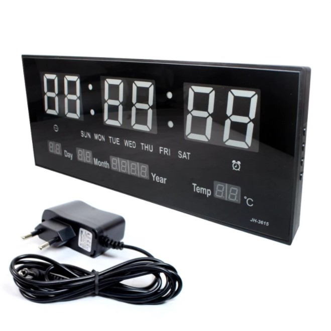 นาฬิกาดิจิตอล Led Yx-3615 แขวนติดผนัง Number Clock แขวนผนัง รุ่น No ...