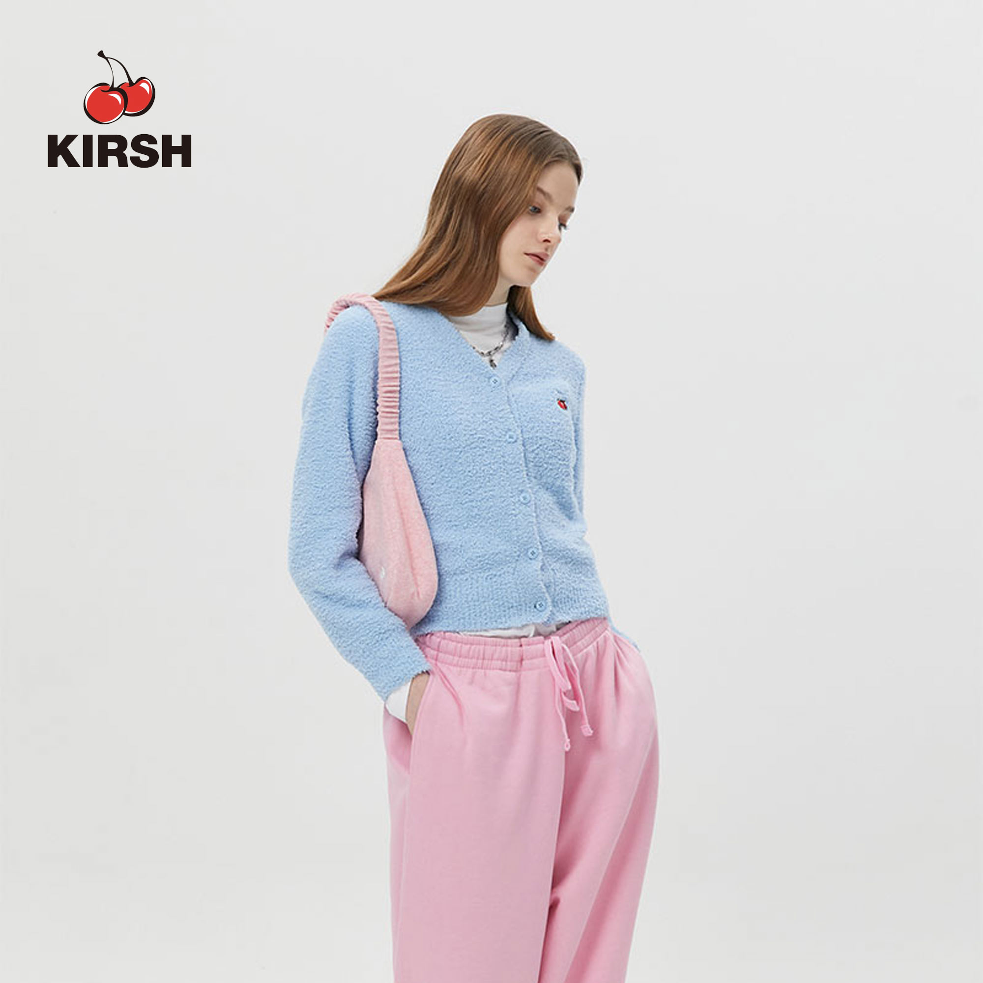[KIRSH] SMALL CHERRY CROP CARDIGAN - MixASale