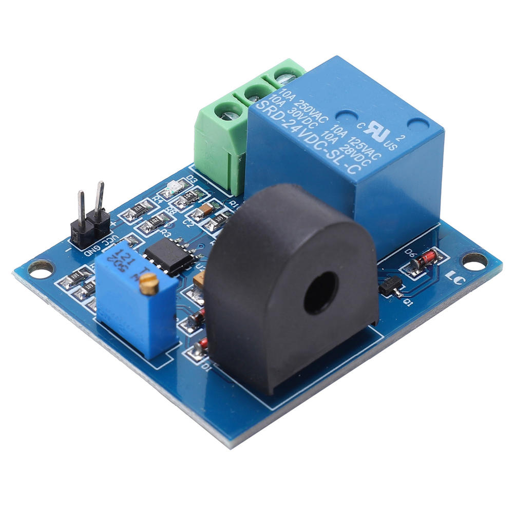 Overcurrent Protection Sensor Module AC Current Detection 24V Relay 5A 20Hz~400Hz - WF Mobiles ...