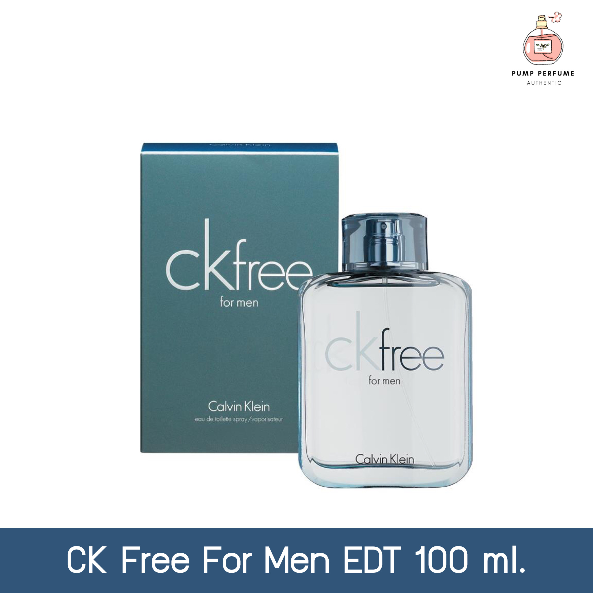 น้ำหอมผู้ชาย Ck Free for men EDT 100 ml.กล่องซีล | Lazada.co.th