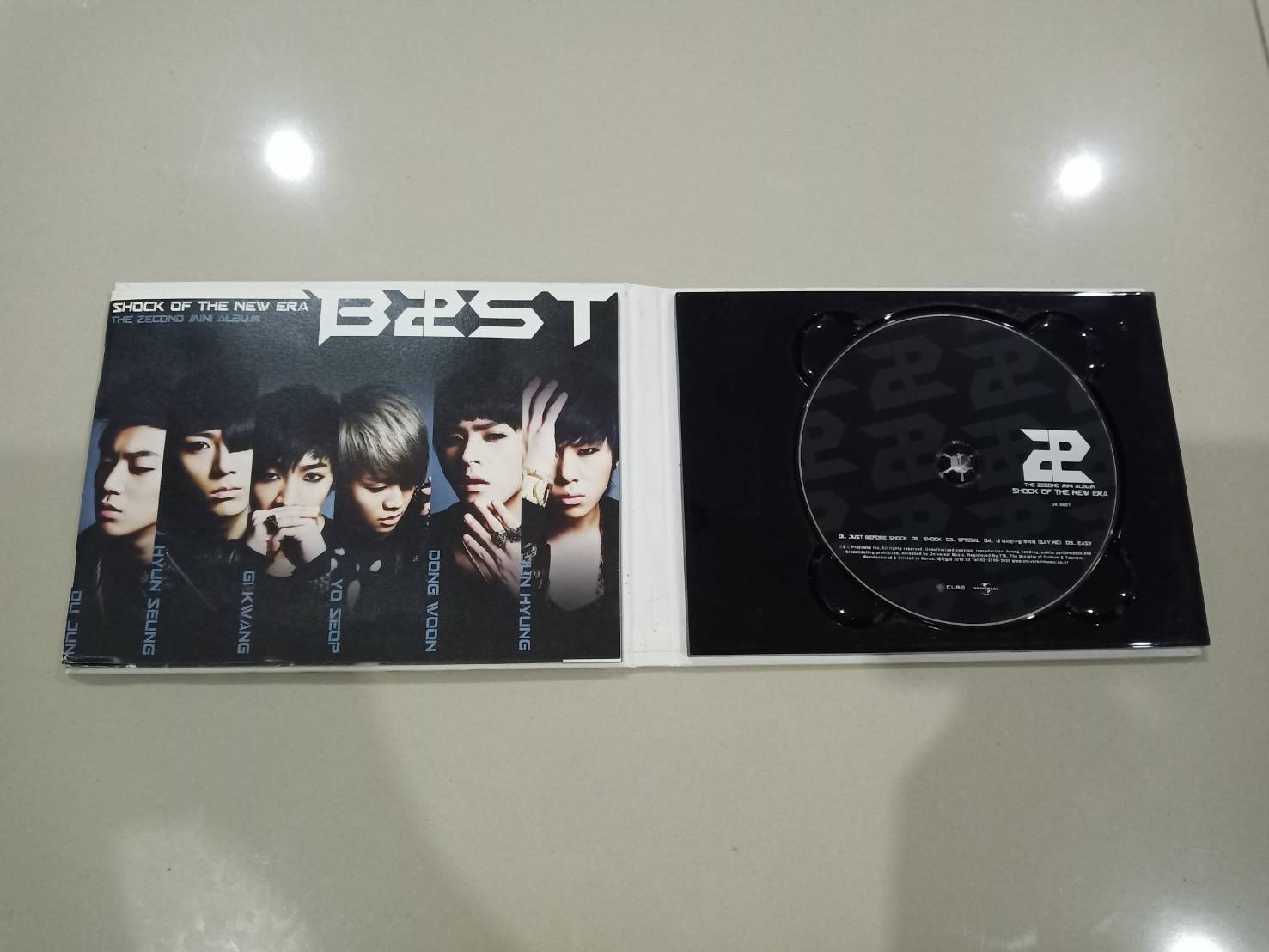 CD MUSIC ซีดี เพลงเกาหลี B2ST | SHOCK OF THE NEW ERA **โปรดดูภาพและอ่าน ...