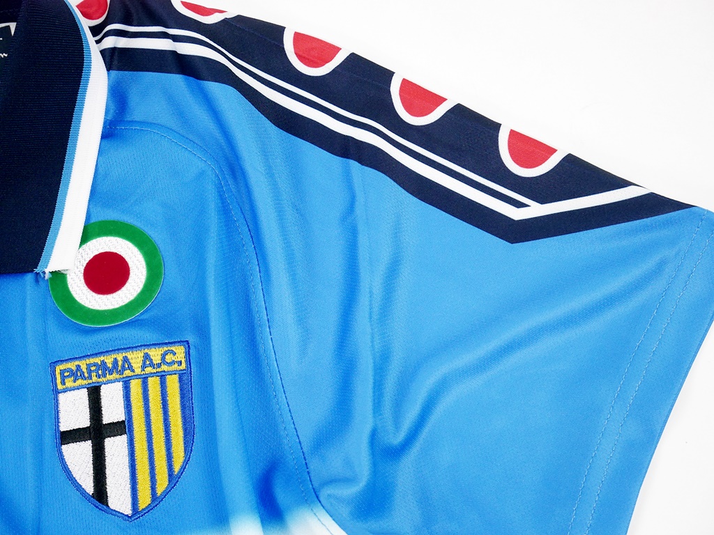 PARMA GOALKEEPER BLUE WHITE 1999 2000 FOOTBALL SHIRT SOCCER JERSEY ...