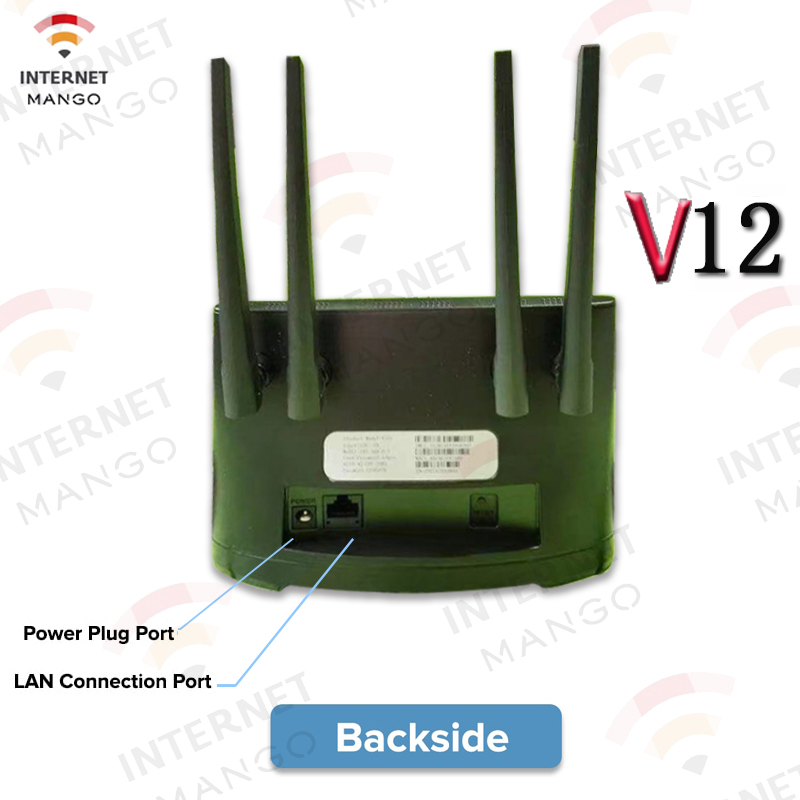 4G/5G V12 unlimited wifi router supports full band lock frequency band ...