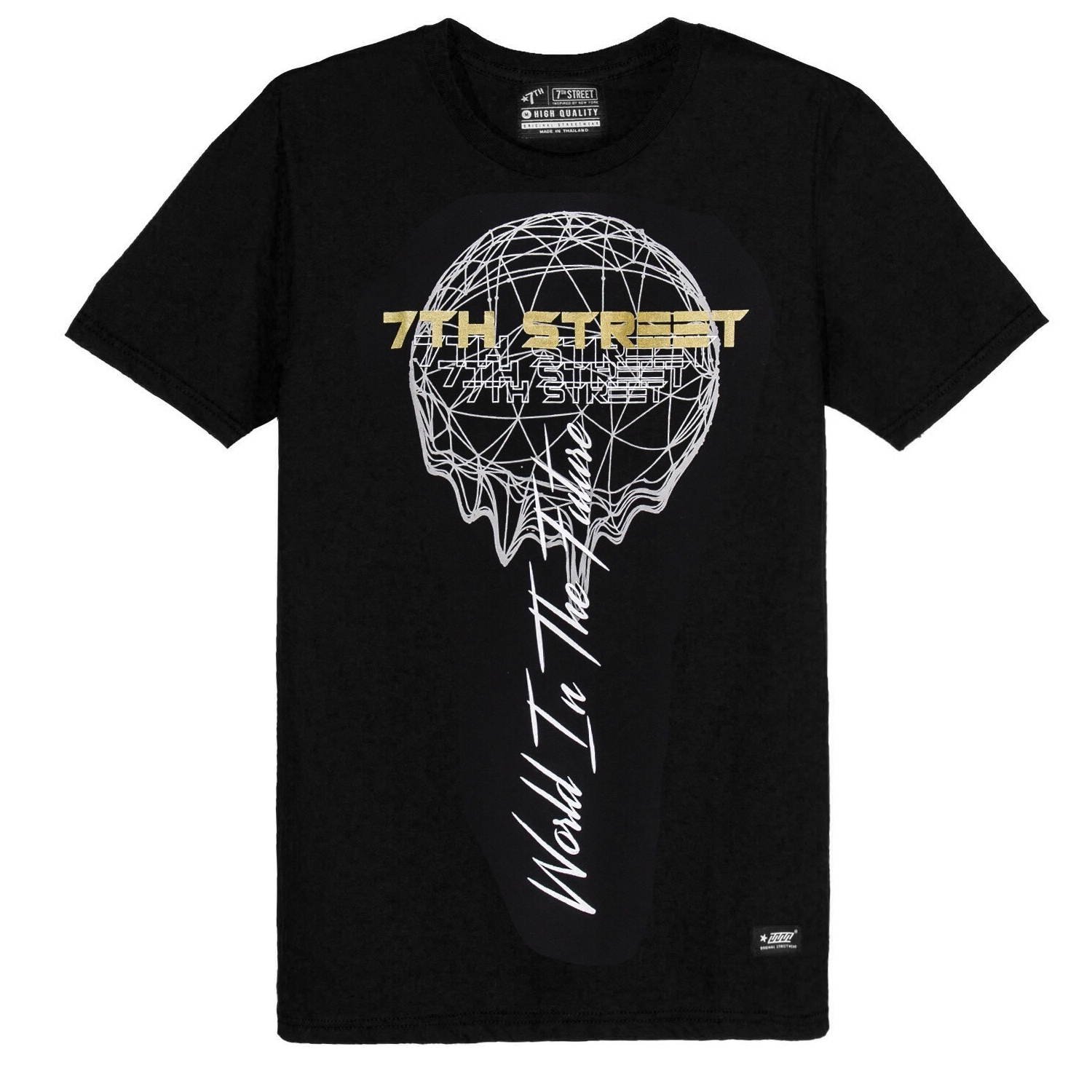 7th Street Graphic T-Shirt เสื้อยืดแขนสั้นแนวสตรีท รุ่น Monotone ของแท้ ...