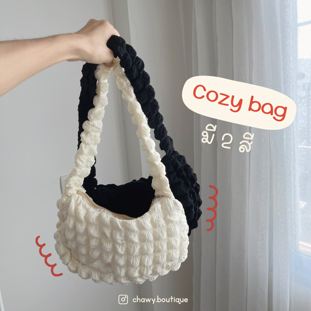 (พร้อมส่ง) Carlyn cozy bag 🍞🍮C3848 กระเป๋าcozy bag กระเป๋า cozy กระเป๋า ...