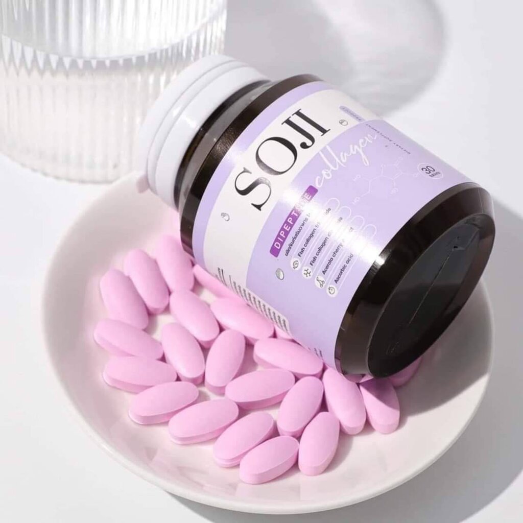 ราคาต่อกระปุก SOJI COLLAGEN คอลลาเจนโซจิ คอลลาเจนเคี้ยวได้ 1 กระปุก 30 ...