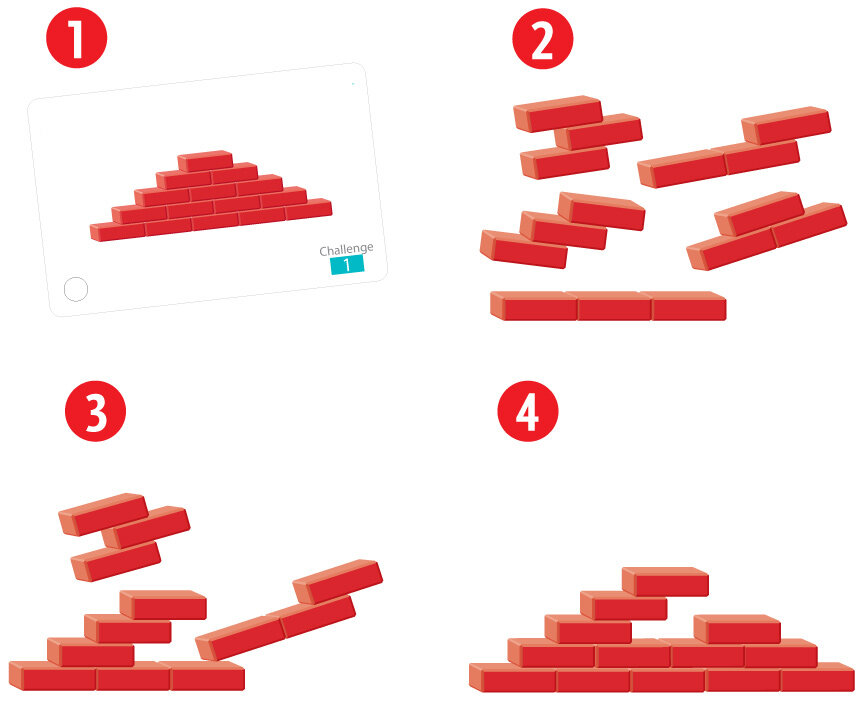Game Puzzle Brick By Brick Tangram Creative Pattern Logic Brain ...