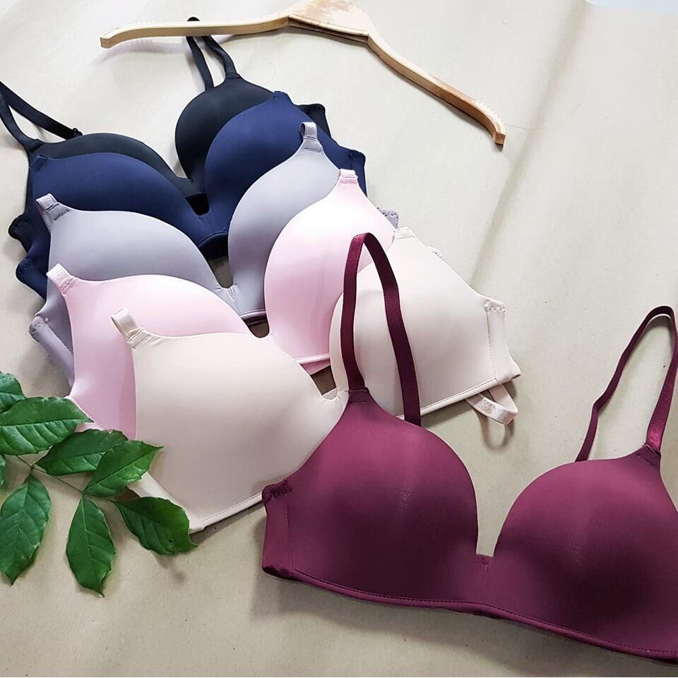 Angle Bra (N058) บราไร้โครงเพื่อ สุขภาพ บราไม่มีโครง ทรง Uniqlo บราสวย ...