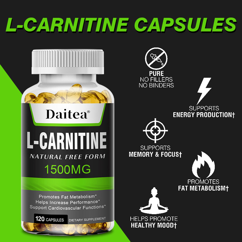Daitea L-Carnitine 1500mg สูตรทางวิทยาศาสตร์ เหมาะสำหรับผู้ที่ต้องการ ...