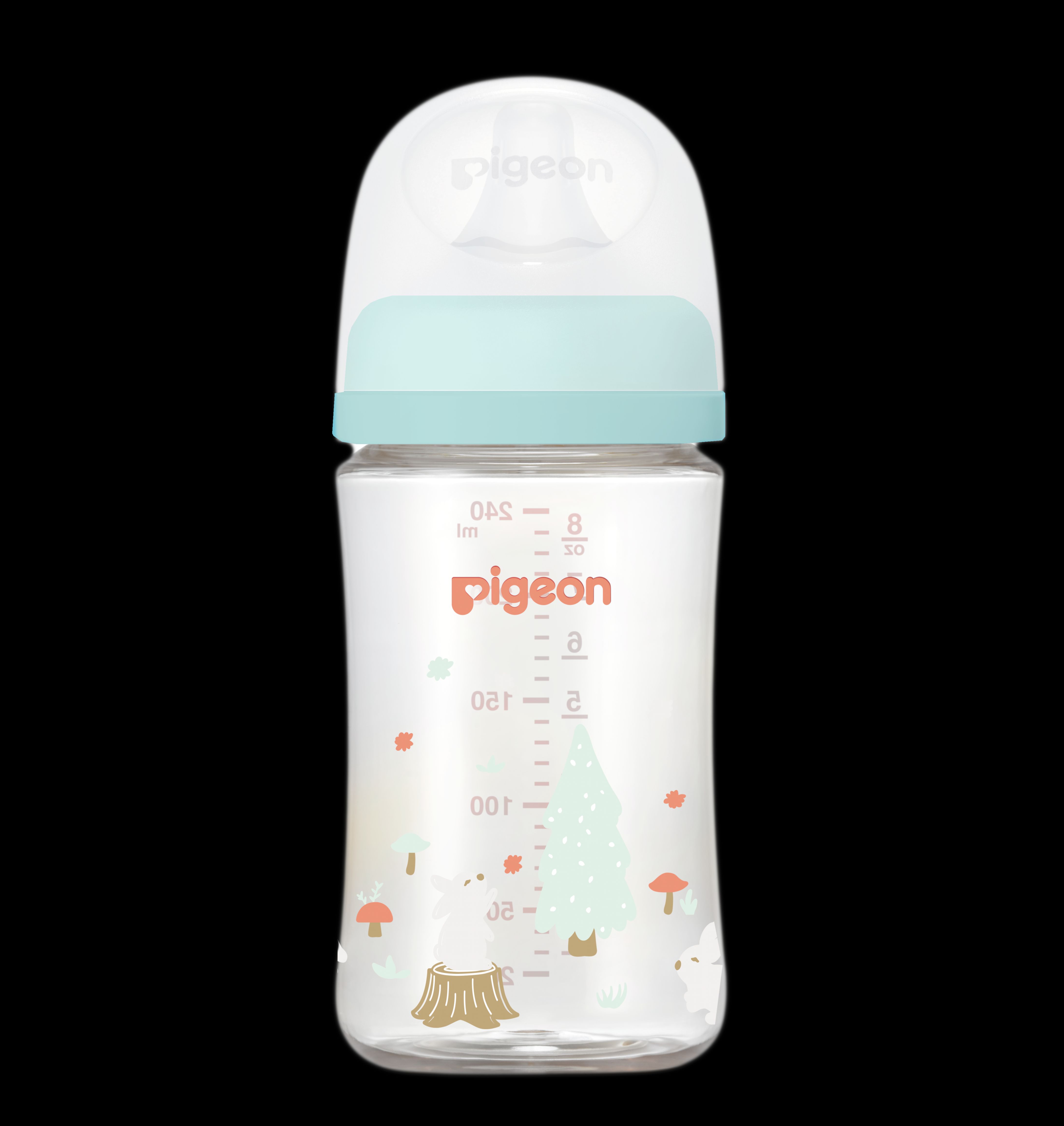 Pigeon พีเจ้น ขวดนมPPWN Bear Rabbit ขนาด 5 ออนซ์จุก SofTouch SS และ ขนาด 8 ออนซ์จุก SofTouch M ...