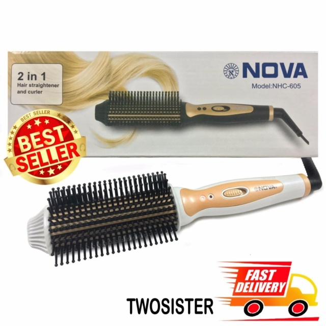 หาโปรโมชั่น Nova Twosister หวีแปรงไฟฟ้า รุ่น nova 605