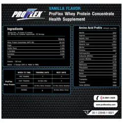 Proflex Whey Protein Concentrate Vanilla Flavor โปรเฟล็กซ์ เวย์โปรตีน ...